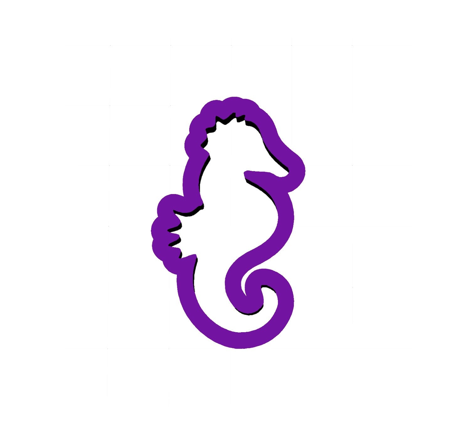 Seahorse Cookie Cutter – My Sweet Cuts